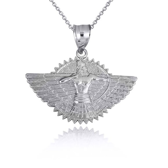 Element Shine | Jewelry | Sterling Silver Ashur Assyrian Chief God Of ...